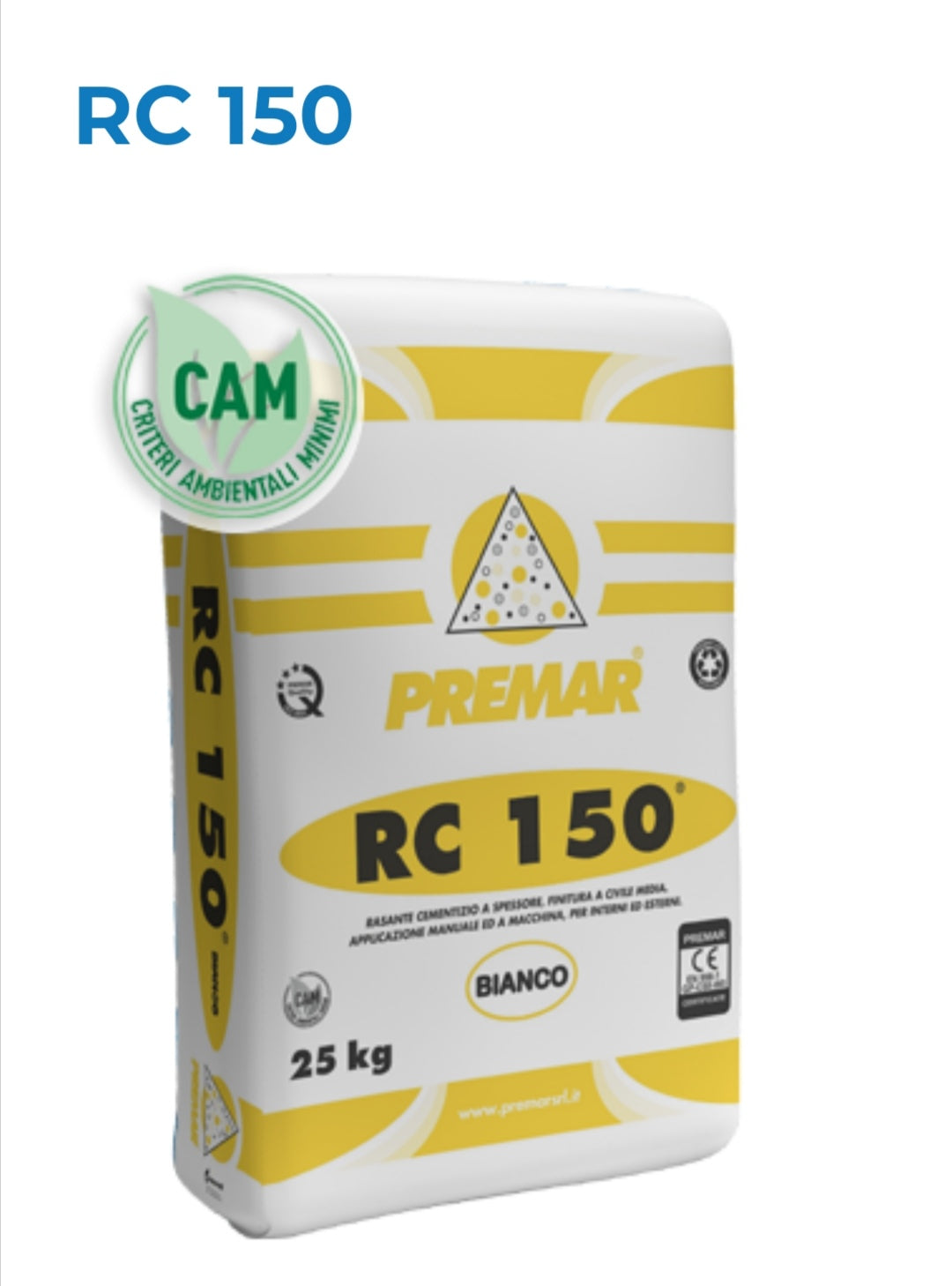 RC 150 Bianco 25 kg Premar – Sodano Ceram Styling s.r.l